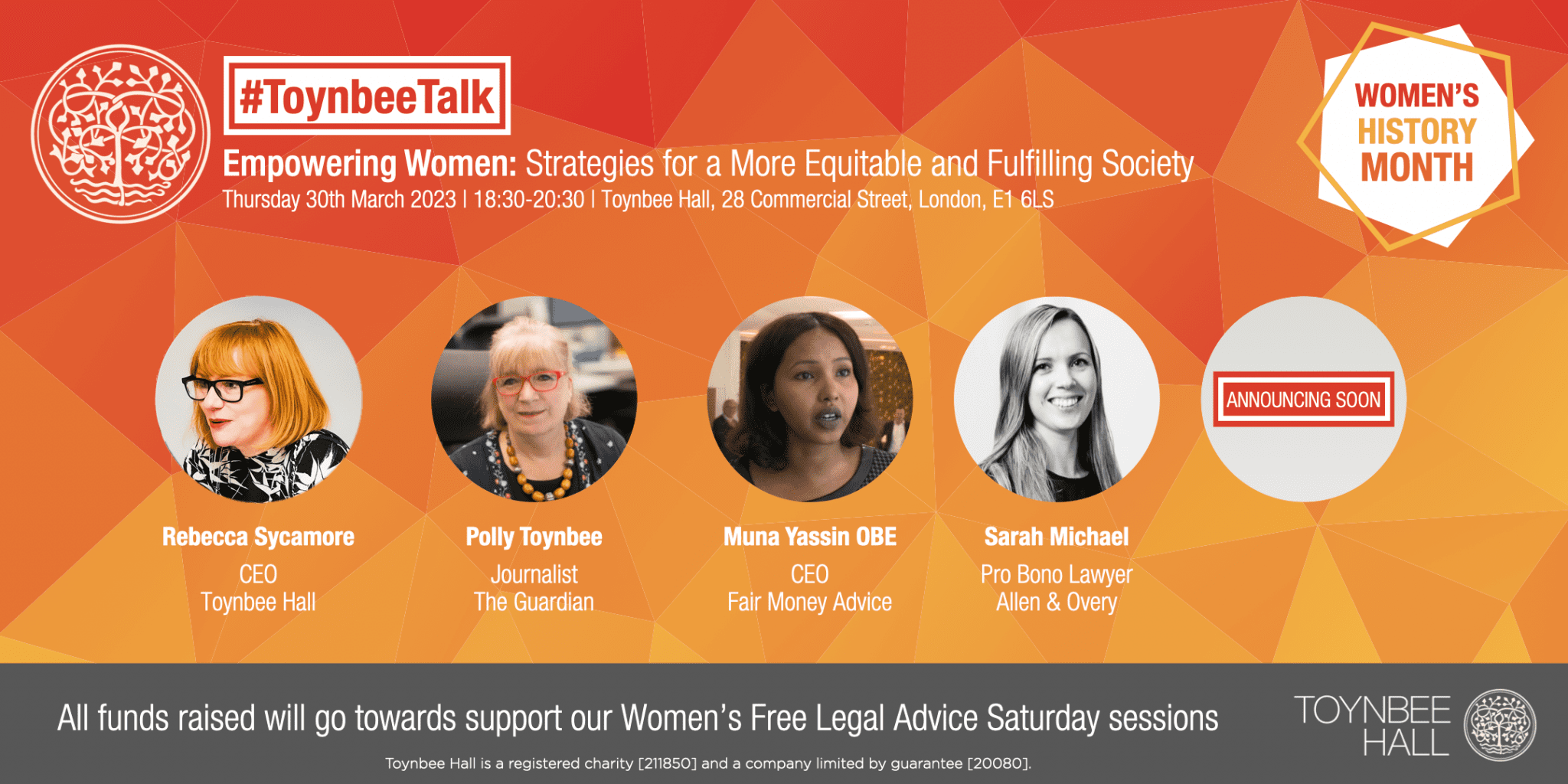 Women's History Month Event - Empowering Women: Strategies for a More ...